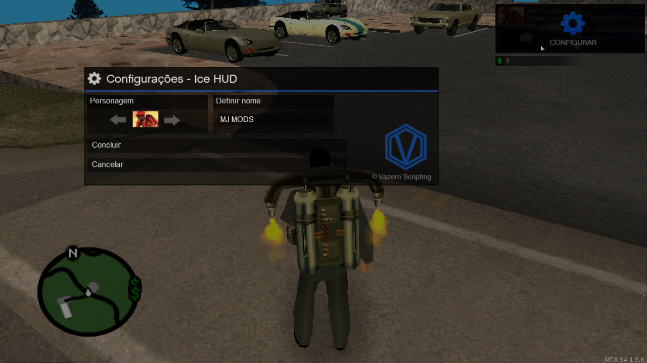 Nova hud configuravel - MTA Brasil