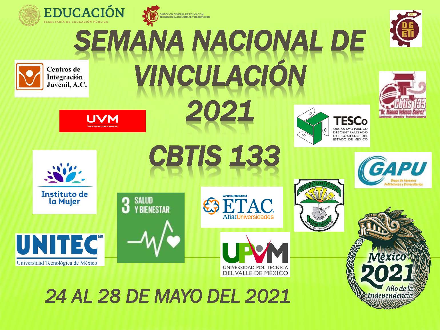 Departamento de Vinculación con el Sector Productivo del CBTis 133: SNV ...