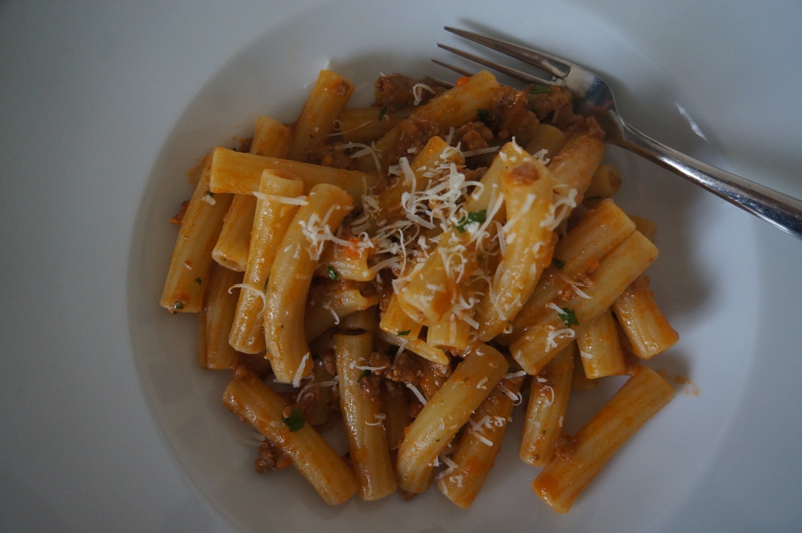 The Scarf and Stripe: spicy calabrese-style pork ragu