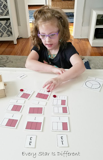 Montessori-inspired Introduction to Fractions Activities - Every Star ...