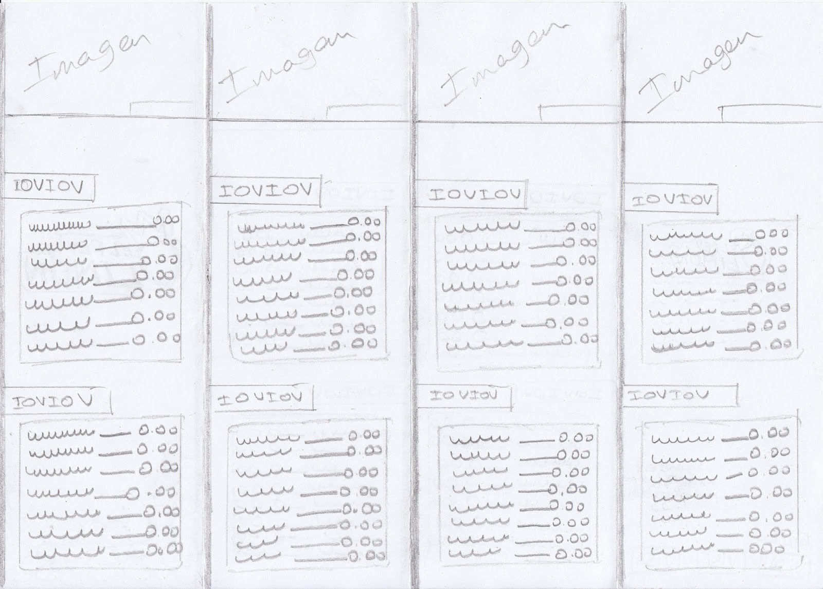 Proyecto Ilustrador - Luis Ramos: Bocetos Tira y Retira