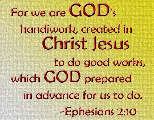 'For we are God's handiwork' | Stroke of Faith