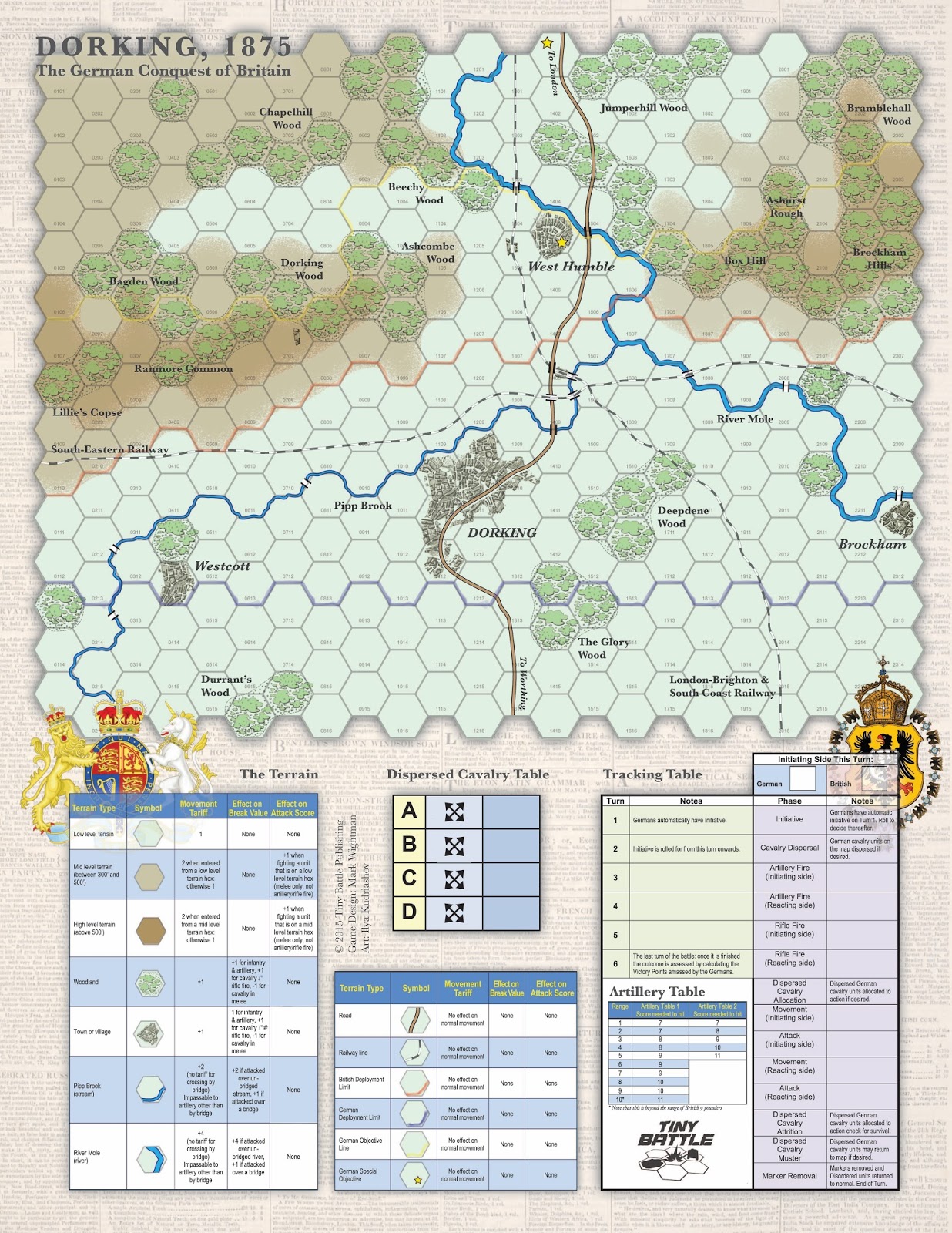 Tiny Battle Publishing: DORKING 1875: THE GERMAN CONQUEST OF BRITAIN