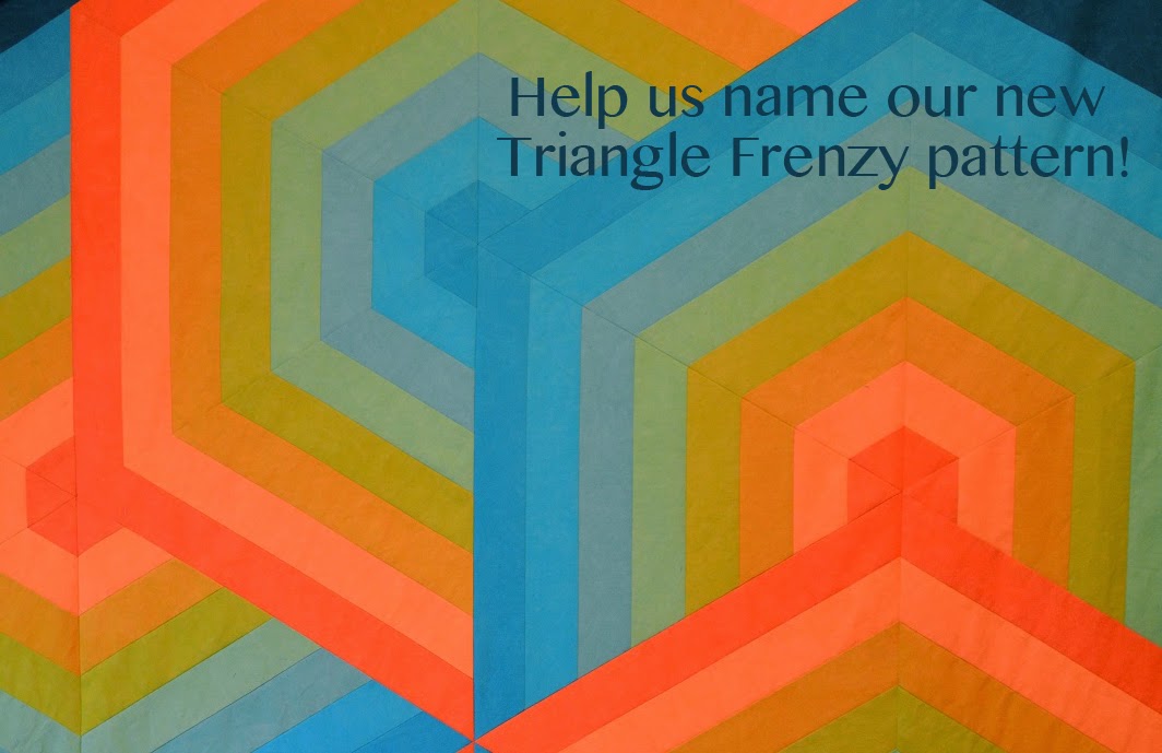 Triangle Frenzy®: Help us name the first Triangle Frenzy quilt pattern!