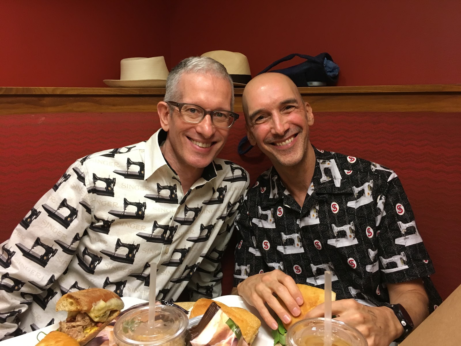 male pattern boldness: MPB DAY 2019 -- "The Family That Sews Together ...