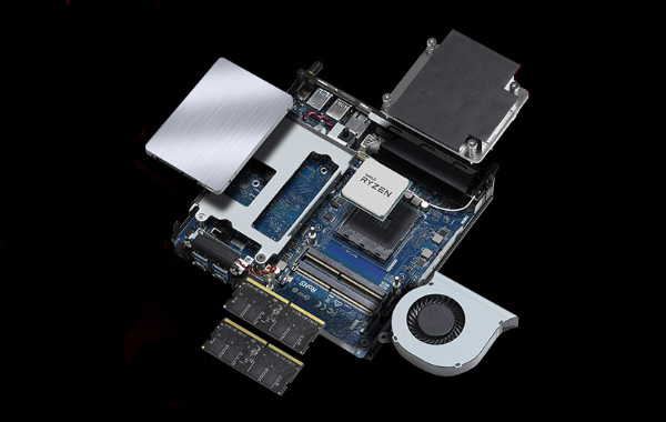 Blog H T P C: ASRock Jupiter X300 para AMD Ryzen 4000G