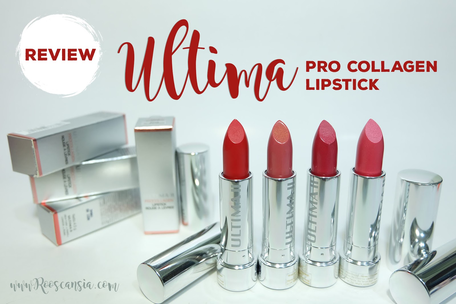 ULTIMA II Procollagen Lipstick | ROOSVANSIA - Beauty and Lifestyle Blogger
