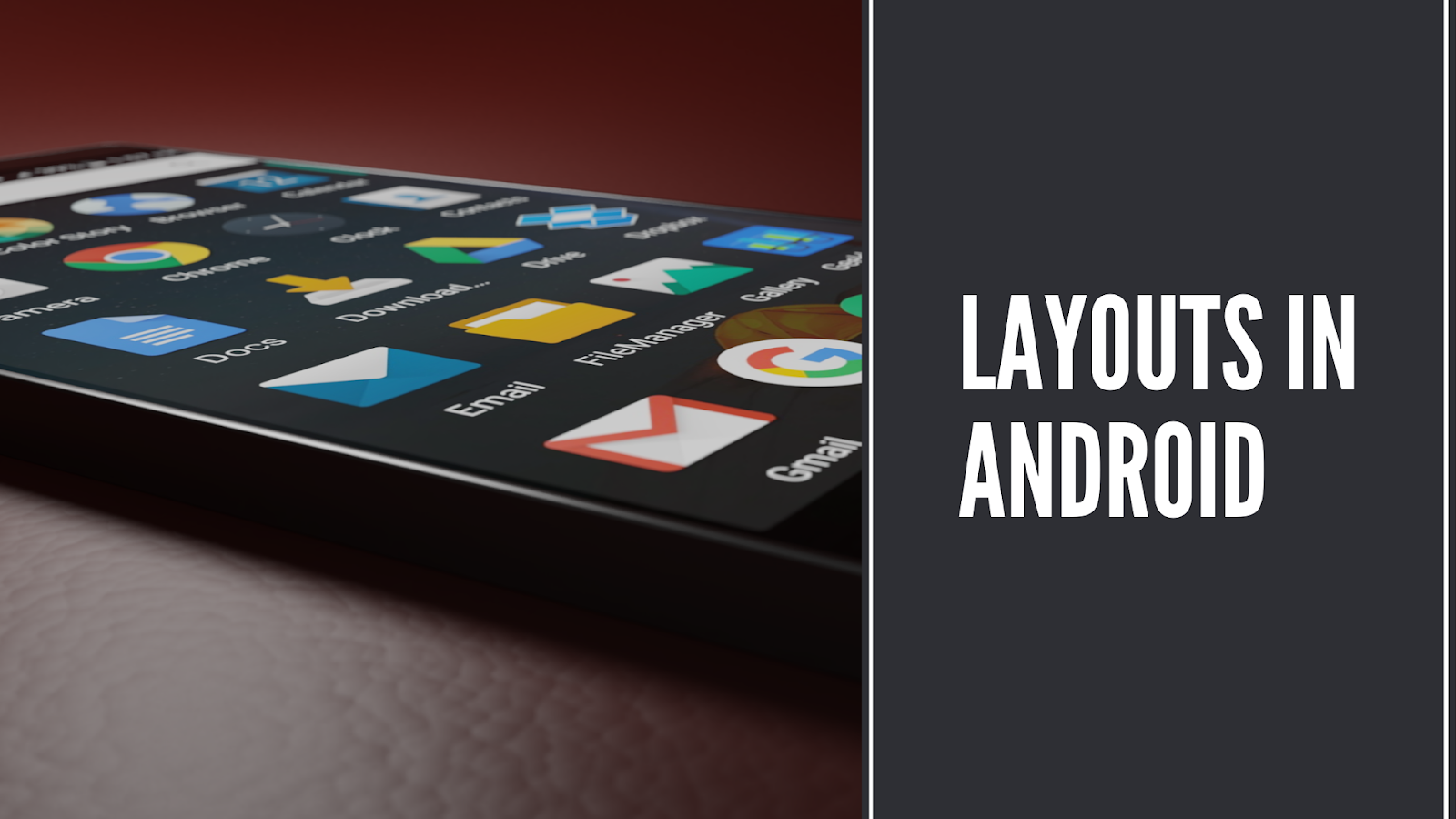 Layouts In Android layouts-in-android