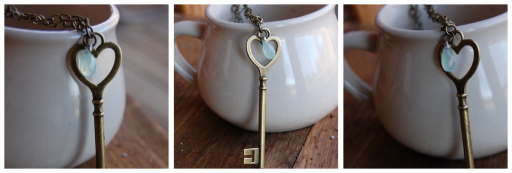jessicaNdesigns: DIY Vintage Skeleton Key Necklace