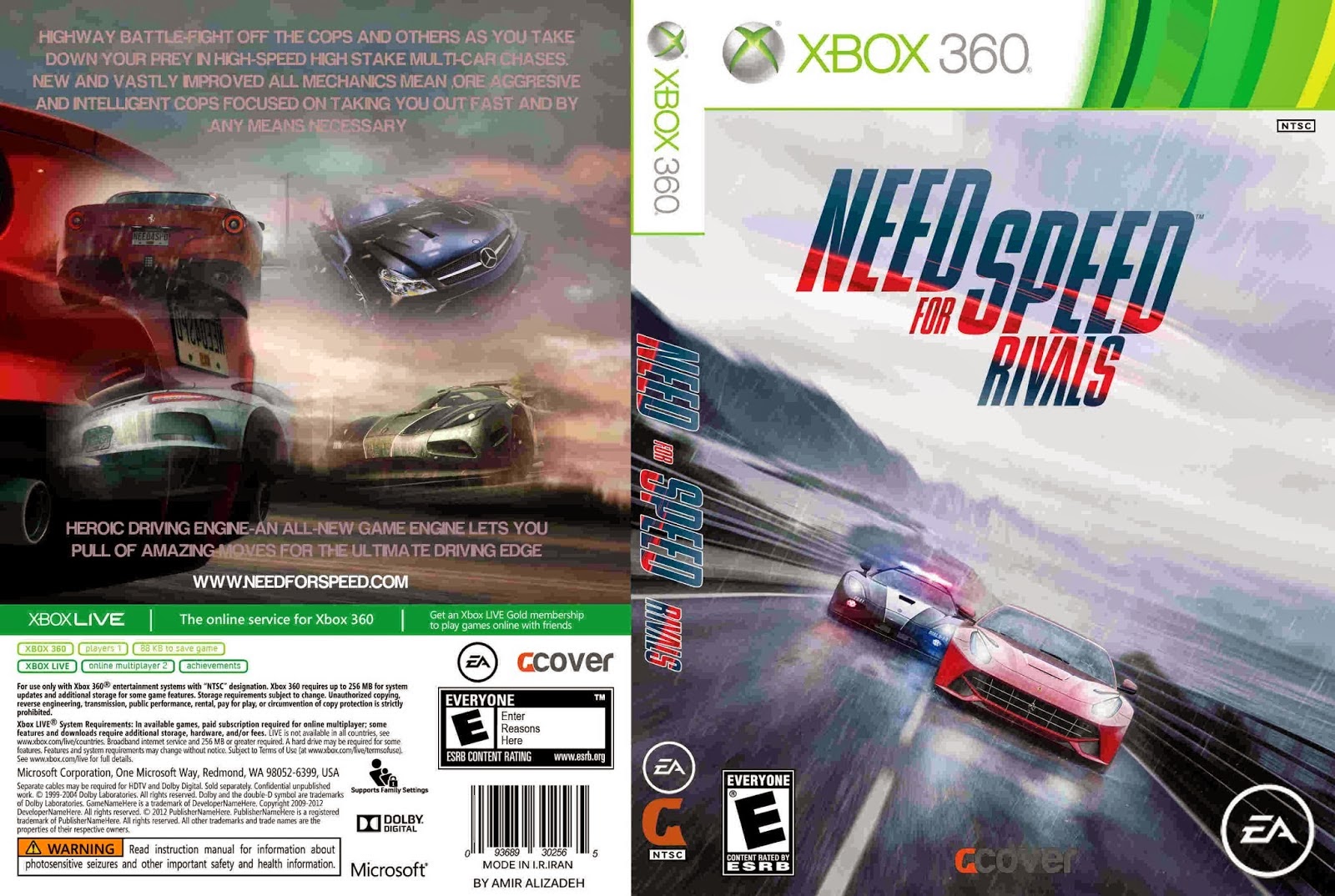 Need for Speed Rivals - Xbox 360 - Games Awards