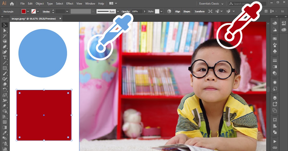 Pick Any Color From Image Adobe Illustrator Tutorial pick-any-color-from-image-adobe-illustrator-tutorial