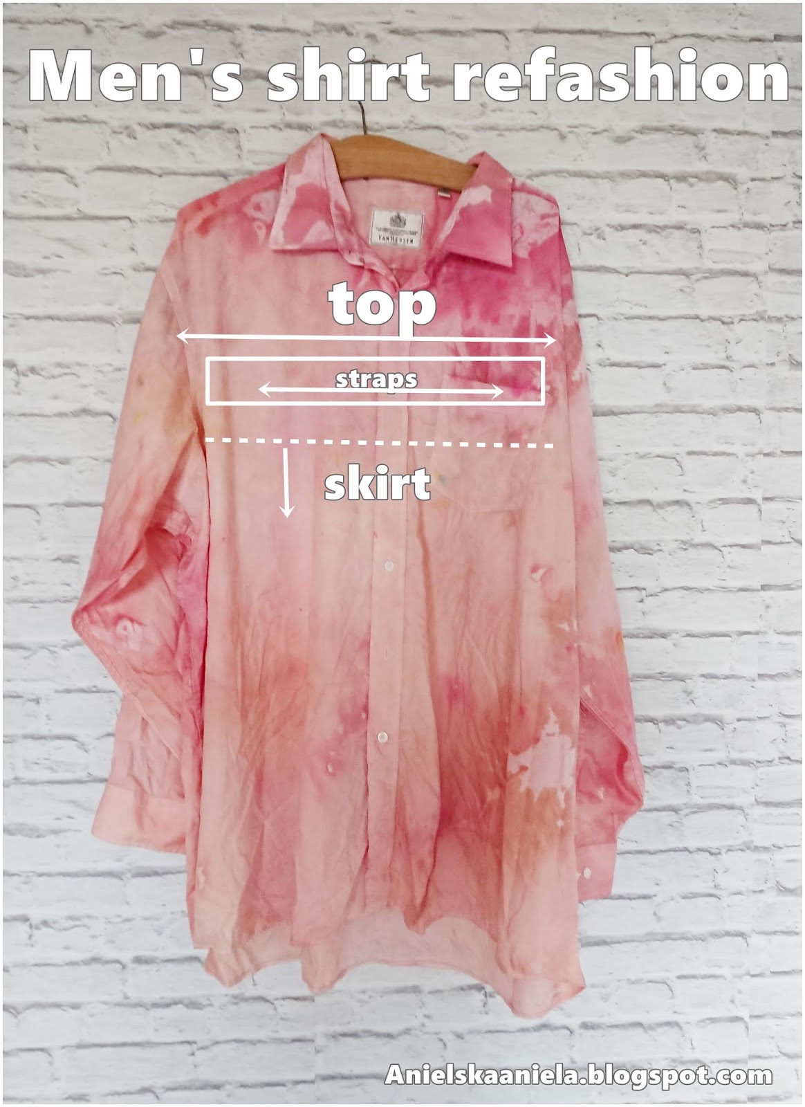 Men's shirt into dress diy | Frrist