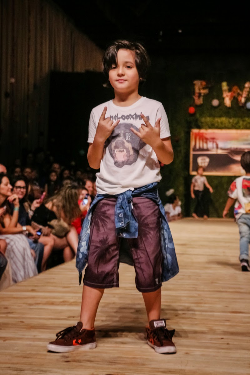 Fashion Weekend Kids – Desfile Mini U.S. – Baú de Menino
