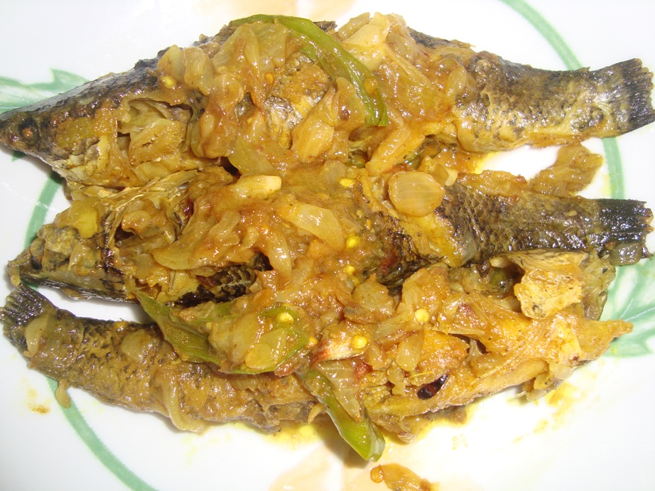 Recipe.com: Spotted snakehead sizzling fry