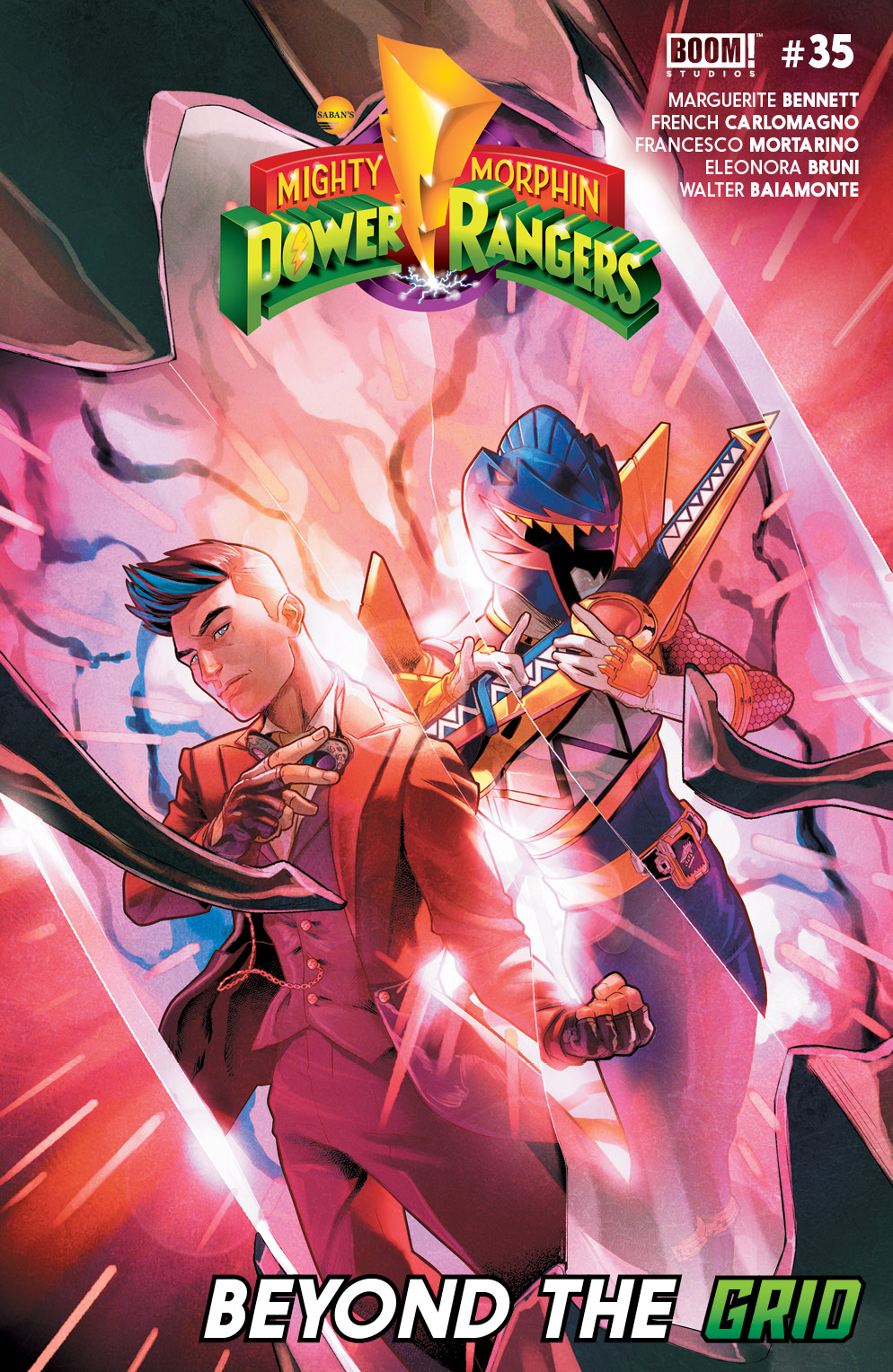 Comic Frontline: BOOM! Studios Preview: Mighty Morphin Power Rangers ...