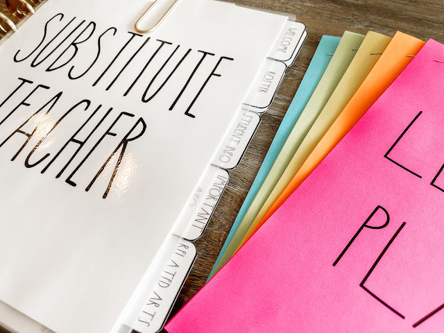 How to Effectively Plan for a Substitute Teacher | The Lemonade Stand