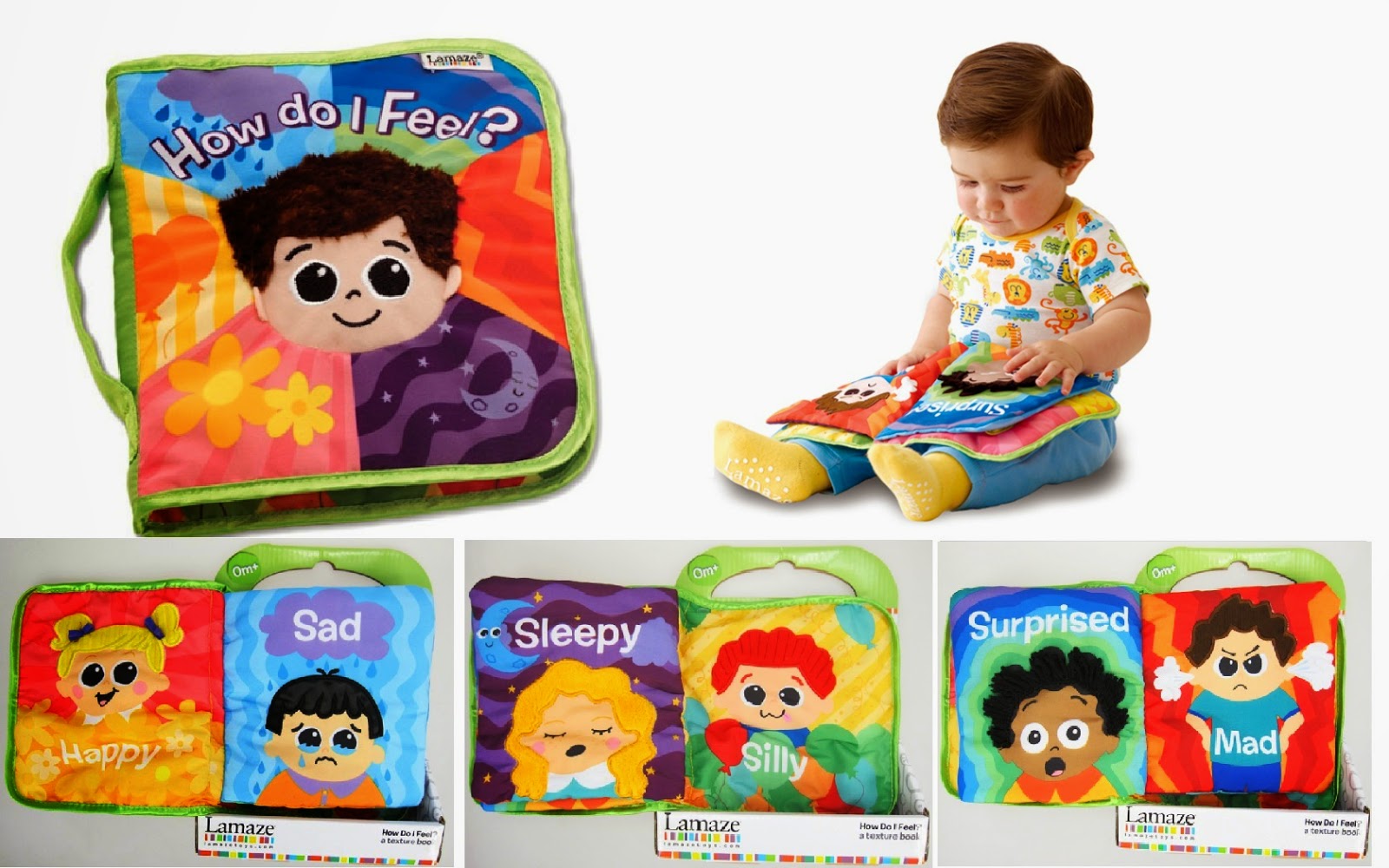 I Love My Family: Baby Early Development Soft Book