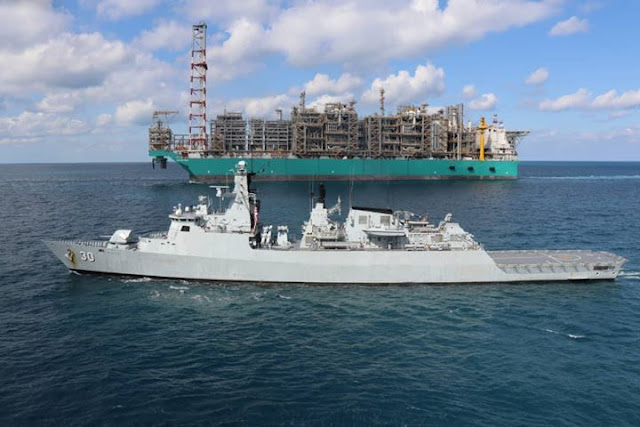 MALAYSIA MILITARY POWER: ESCORT ASET STRATEGIK NEGARA - KD LEKIU GUIDED ...