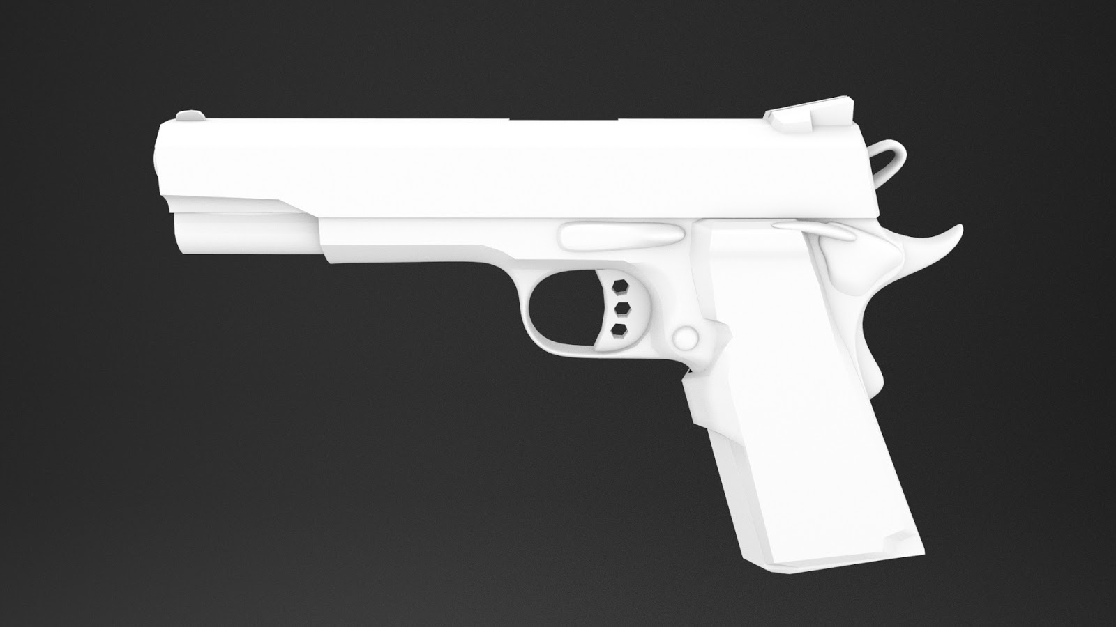 3D Gun Model