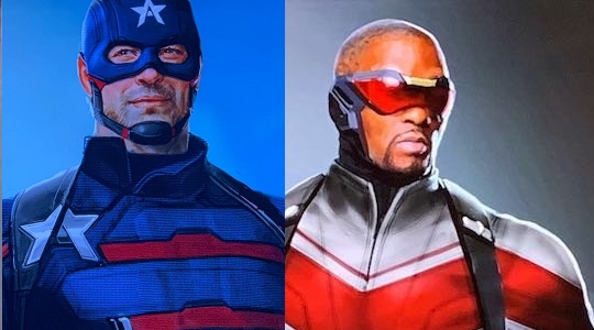 Veja os primeiros concept arts do Falcão e do Agente Americano da ...