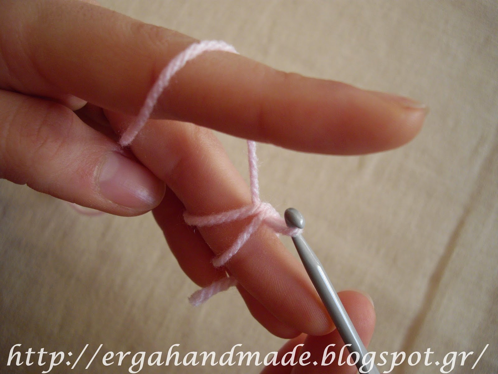 Ergahandmade: Πώς πλέκουμε μαγικό δαχτυλίδι! How To Make A Crochet ...