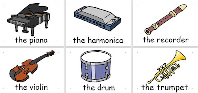 Teacher Perfect: ESL Flashcards: Musical Instruments Vocabulary