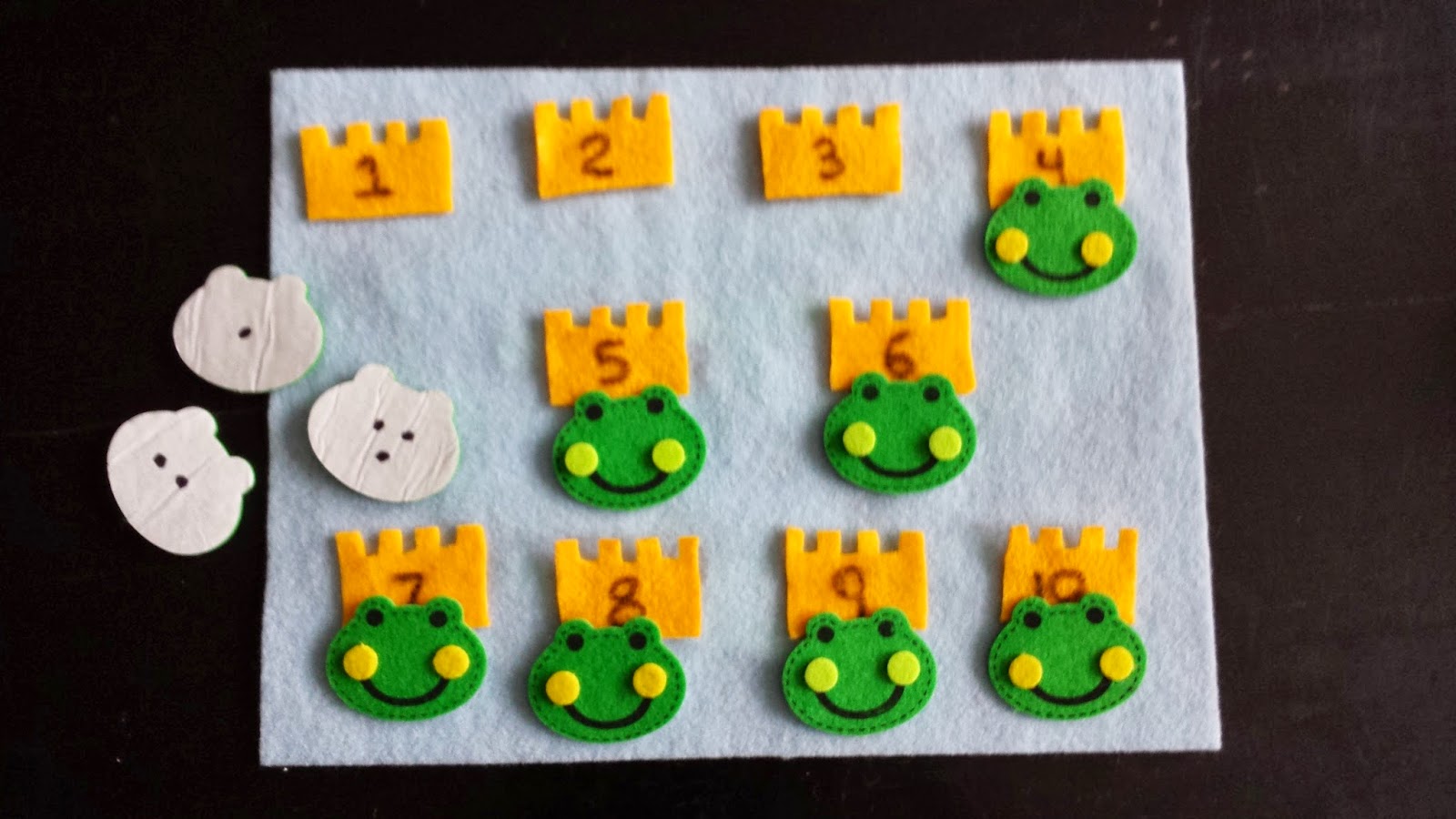 There and Back Again: The West's Tale: Frog Prince Counting Quiet Page