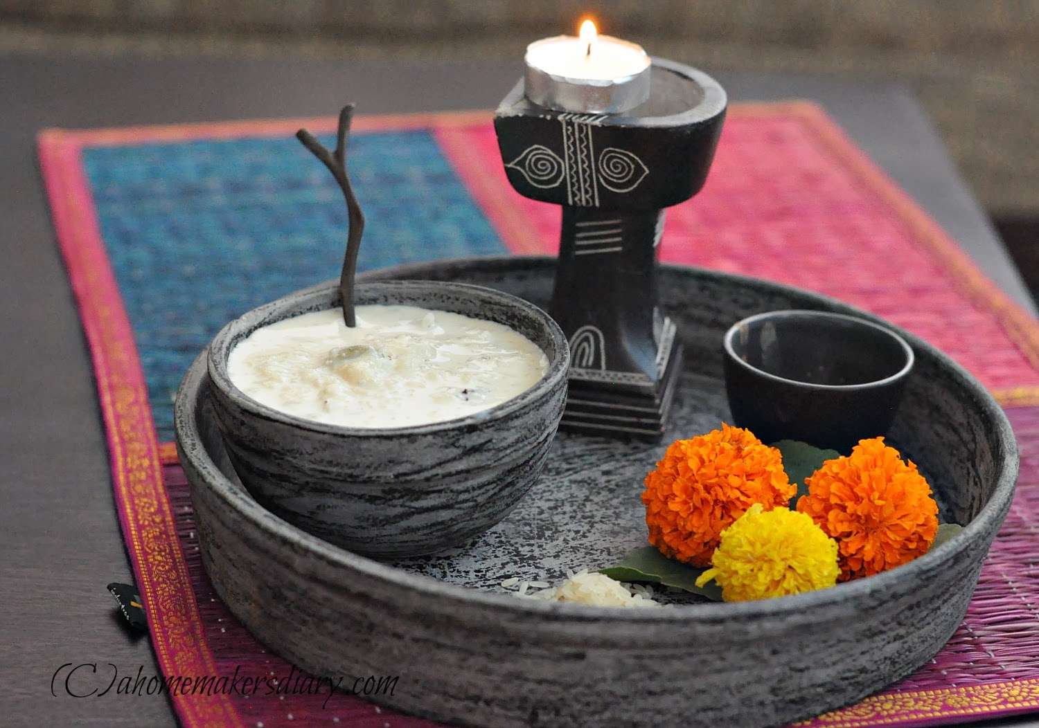 Narkel die Chaler Payes (Indian Rice pudding with Coconut) - A ...