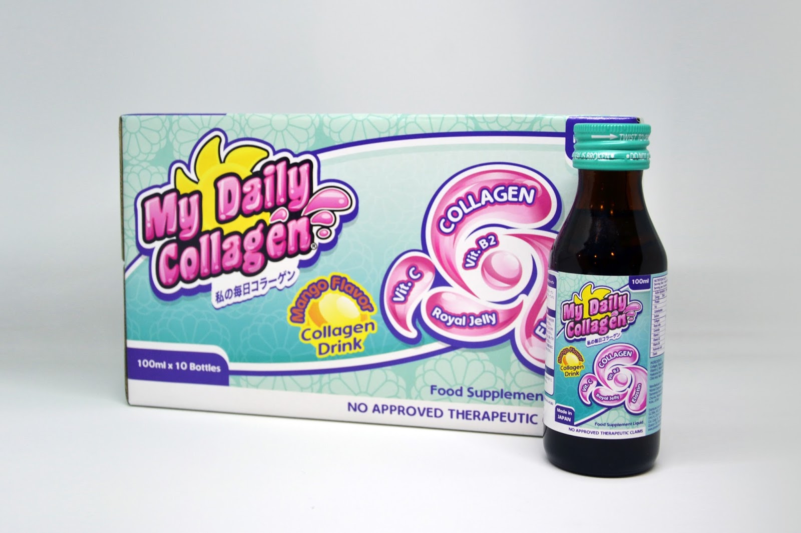 Lemon GreenTea: My Daily Collagen Drink promotes a firmer, youthful and ...