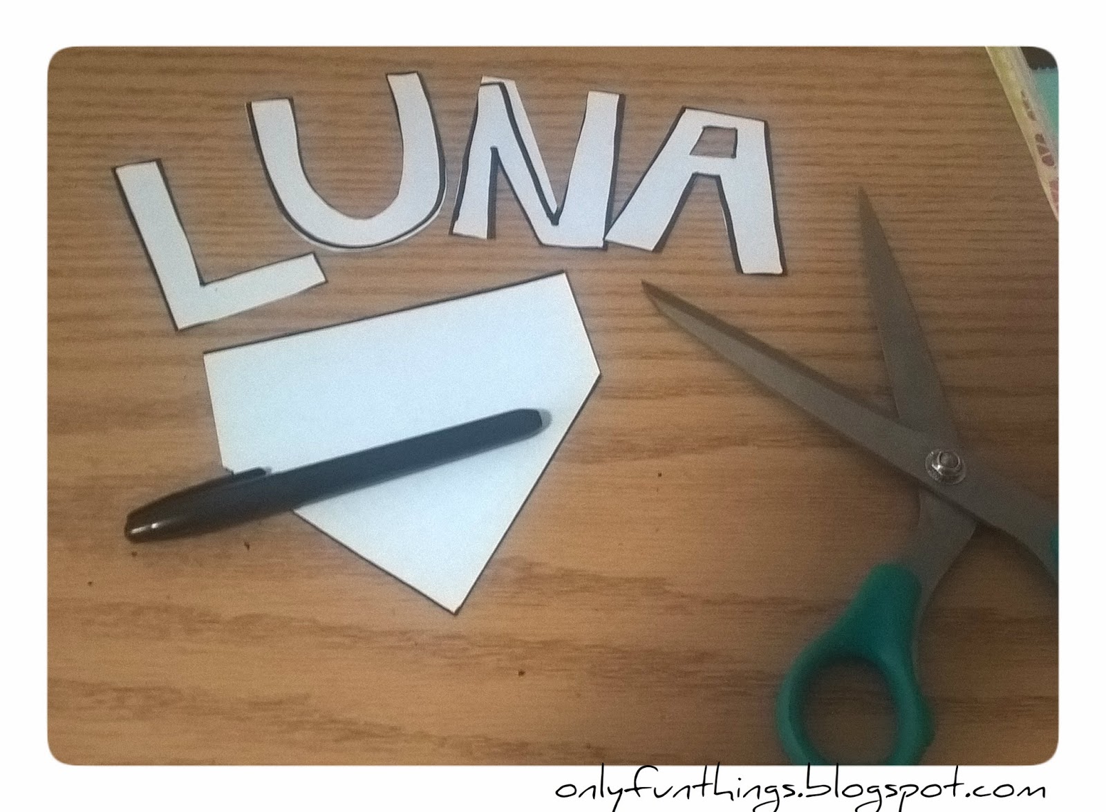 DIY Name Banner!