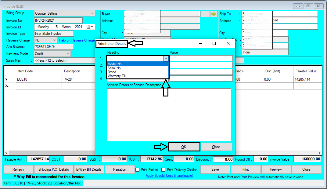 Invoice B2B Help Guide