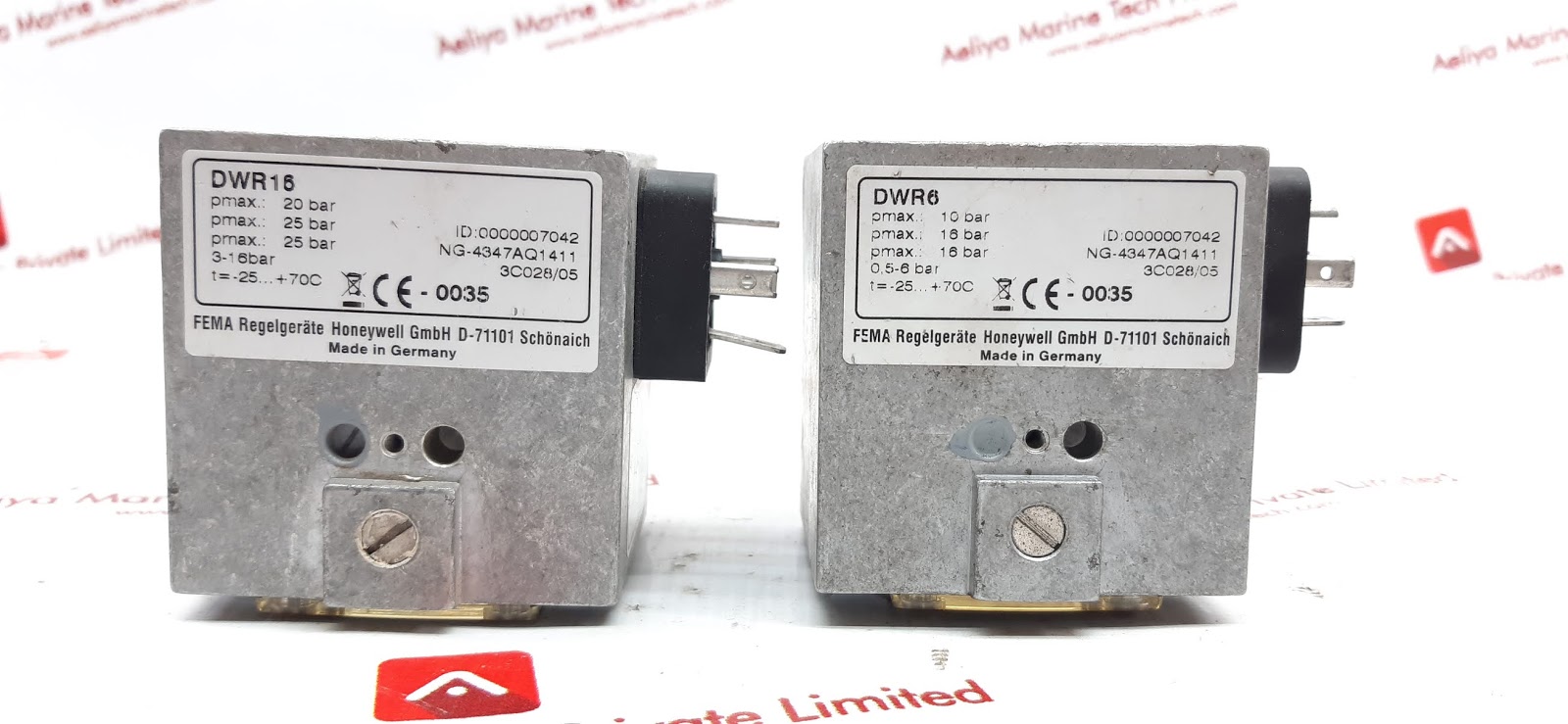 HONEYWELL DWR6/DWR16 FEMA PRESSURE MONITOR - Aeliya Marine