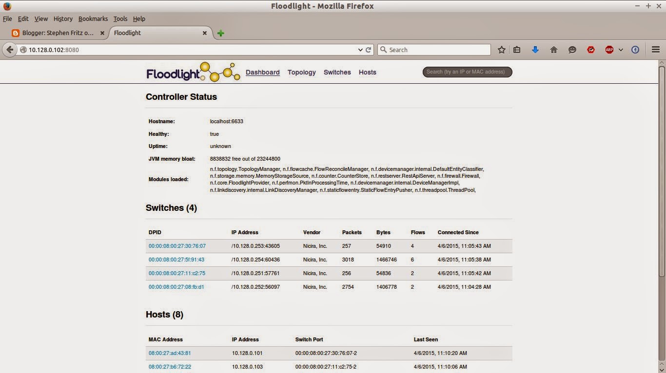 Stephen Fritz On Systems Engineering Linux Layer 2 Open Vswitch With Floodlight Virtualization