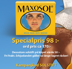 Tampons for free ny kampanj med Maxosol