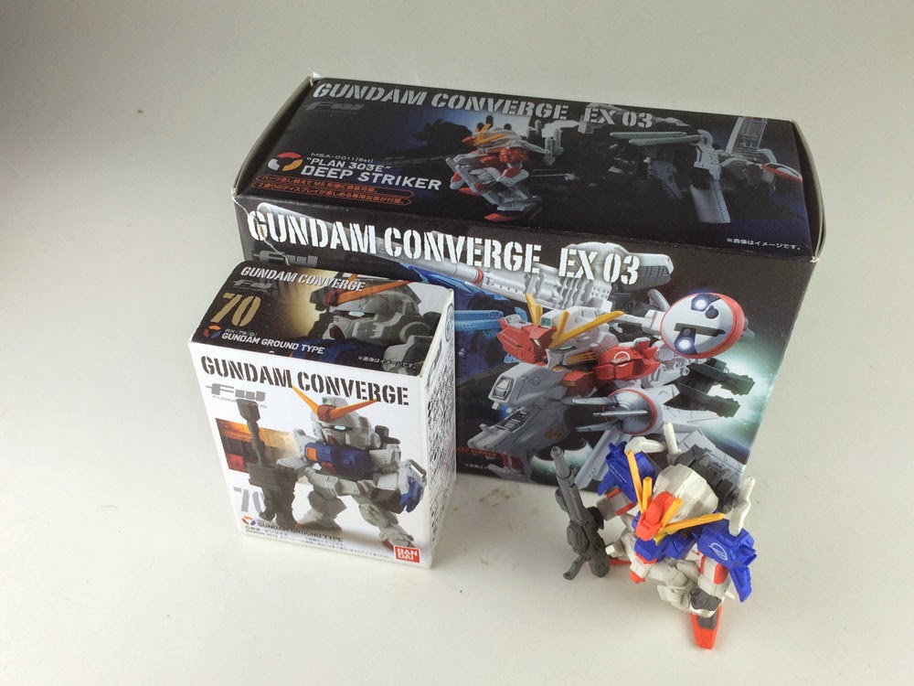 GUNDAM GUY: P-Bandai Exclusive: FW Gundam Converge EX03 Deep Striker - Review by Robots on the Palm