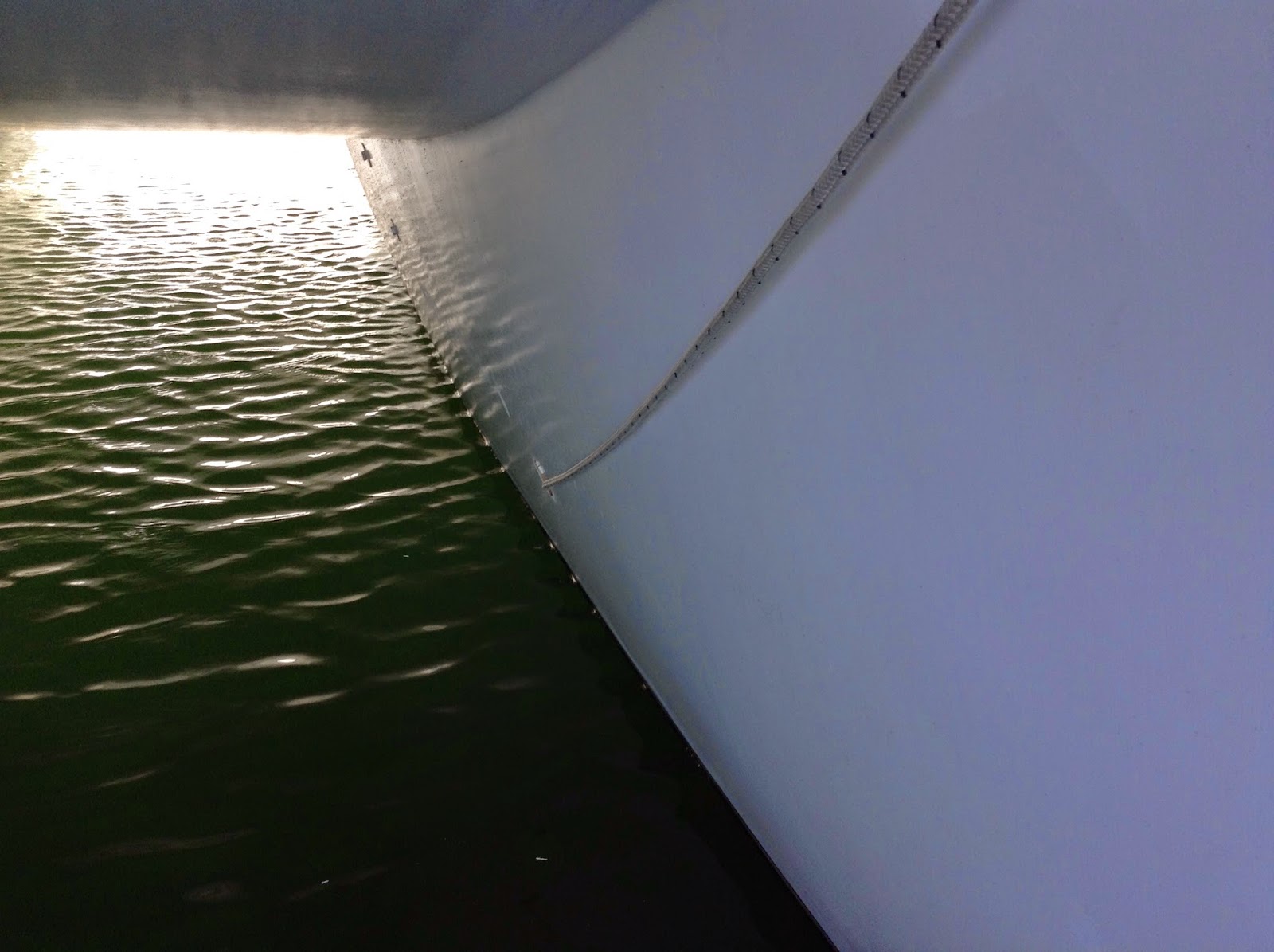 Sailing SweetHaven: How to Install a Thru Hull. What Not To Do.