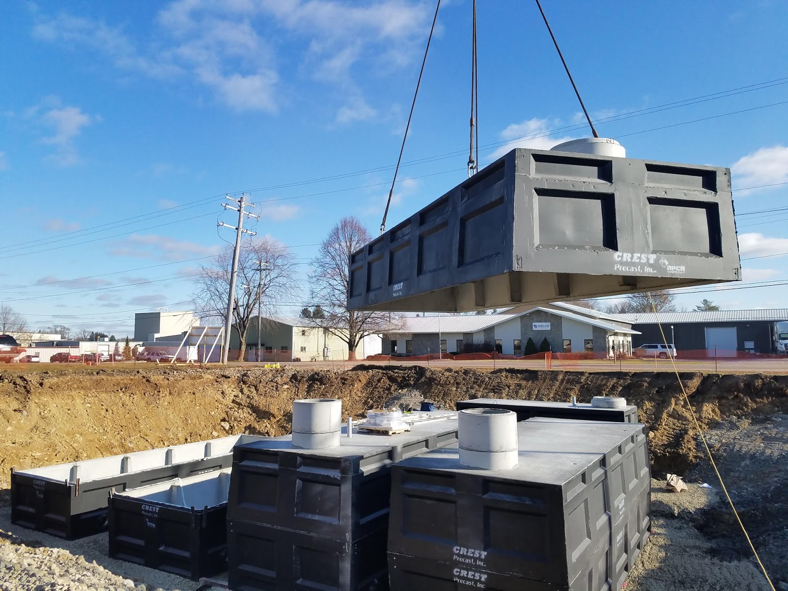 Crest Precast Concrete: PRECAST TANKS FOR WATER STORAGE