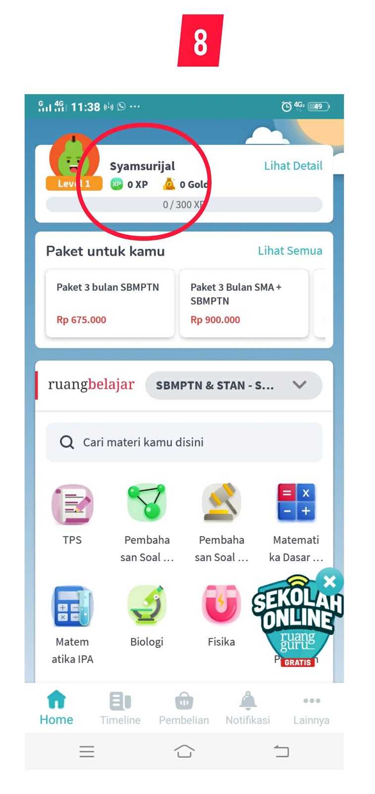 Cara Memindahkan Akun Ruang Guru ke Hp Lain - BERBAGI ILMU