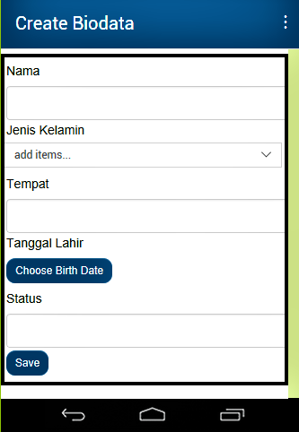 Membuat Aplikasi Biodata Dengan App Inventor 2