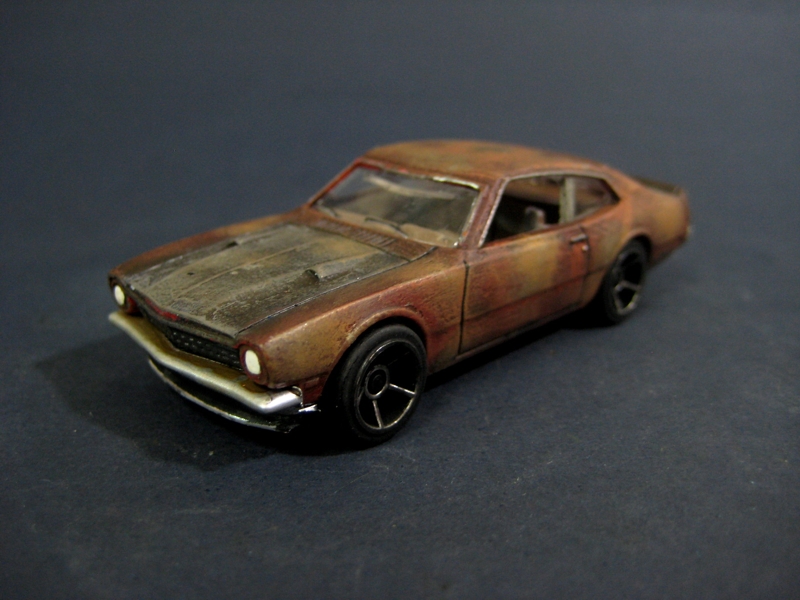 trashmarkgallery: MAVERICK 71 RED RUSTY -MATTEL -HOTWHEELS