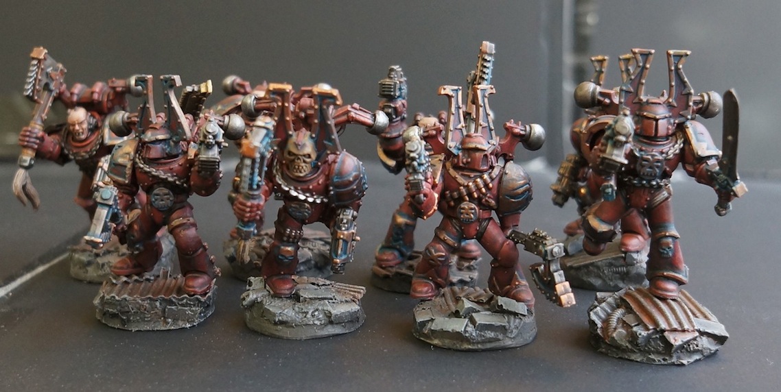 40k Hobby Blog: Chaos Khorne Berserkers