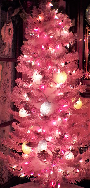 DEBBIE-DABBLE BLOG: Pink Easter Tree in the Dining Room, 2020