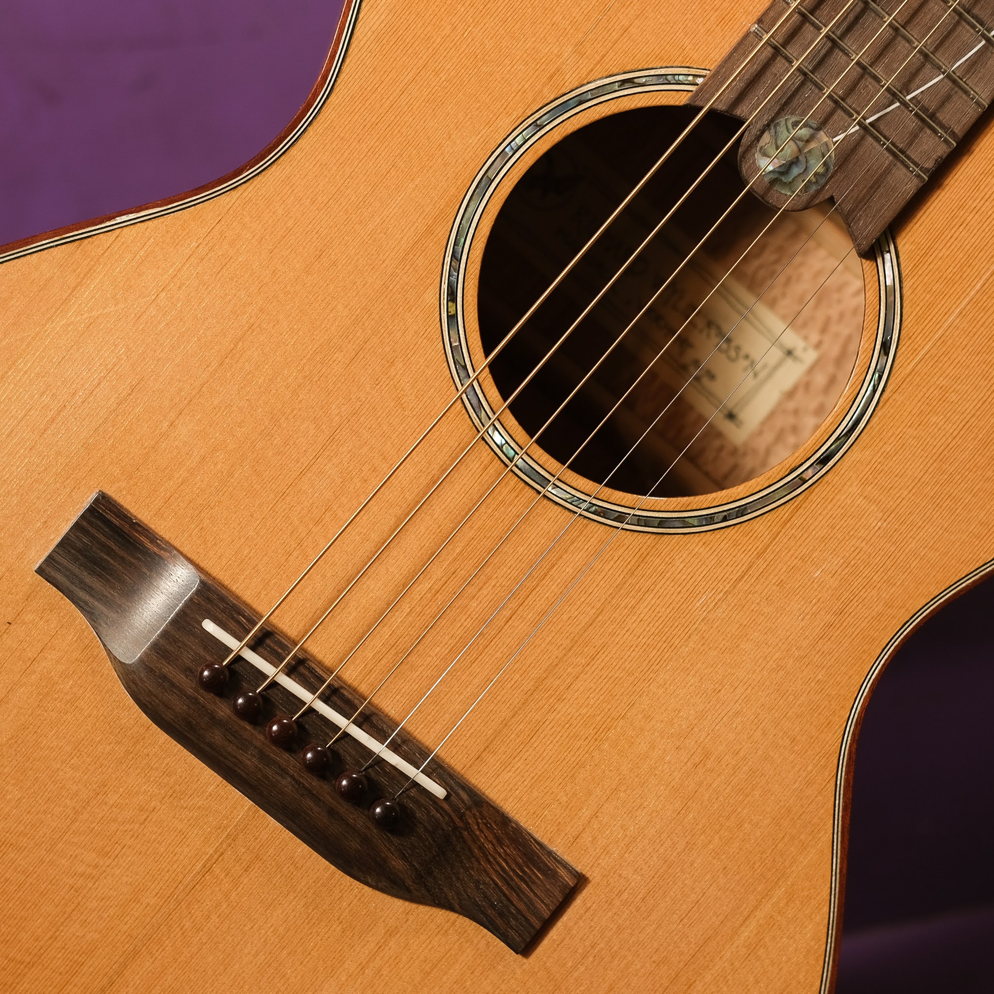 2020 Richard Robson Spruce/Lacewood Parlor Guitar