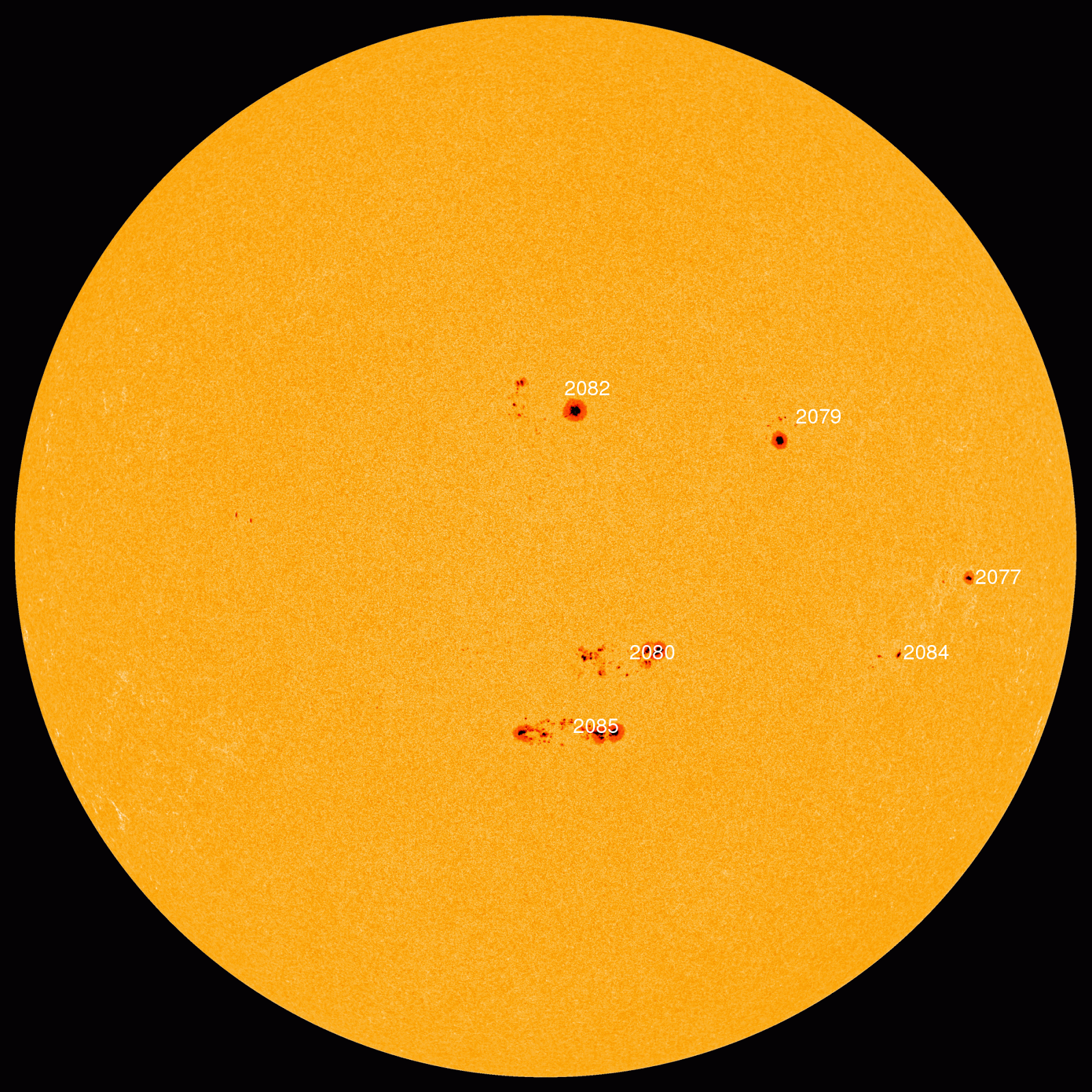 Stack-Space: El ciclo del Sol, manchas solares y su ciclo actual ...
