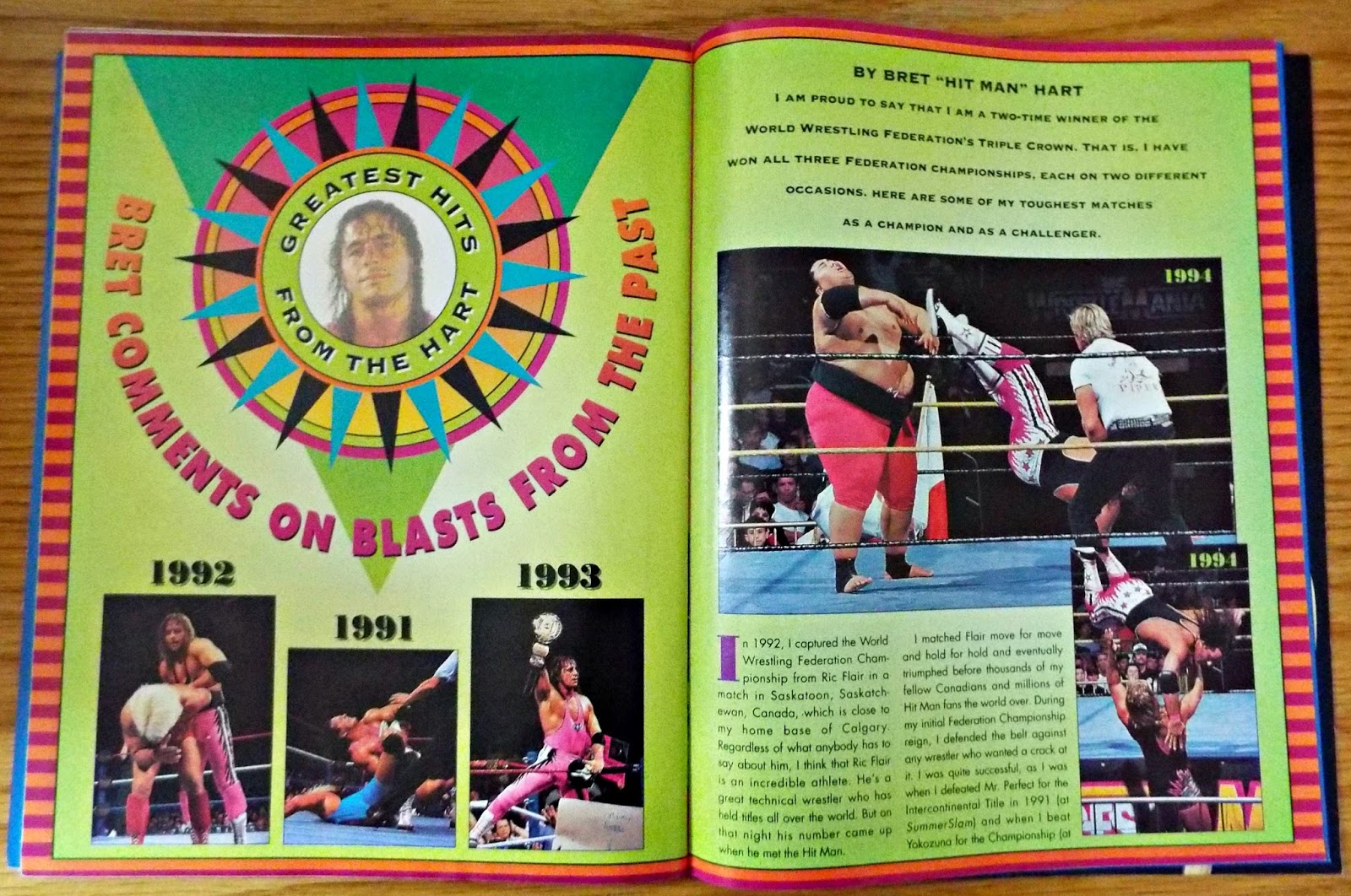 Haus Of Wrestling: *MAGAZINE REVIEW* WWF (WWE) SPOTLIGHT MAGAZINE ...
