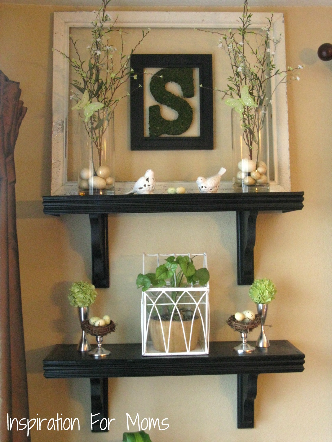Time For A Spring Vignette - Inspiration For Moms