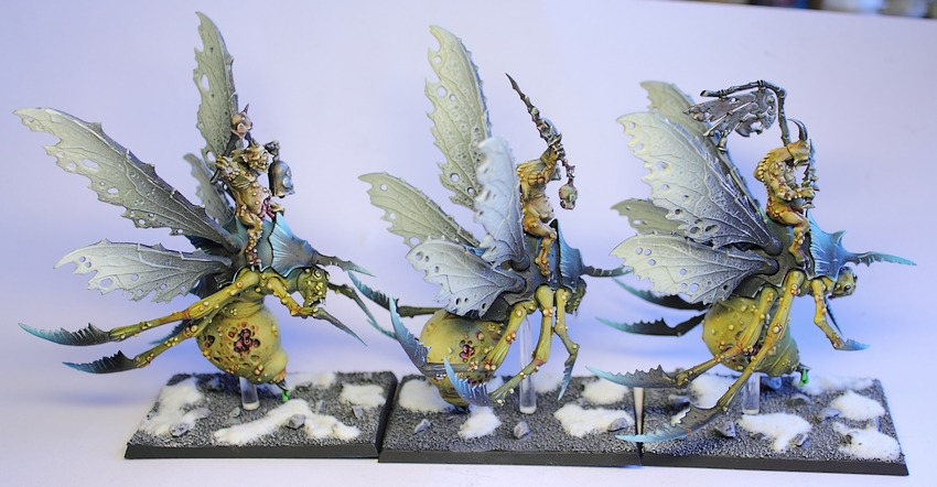 Battle Brush Studios: Showcase: Nurgle Plague Drones