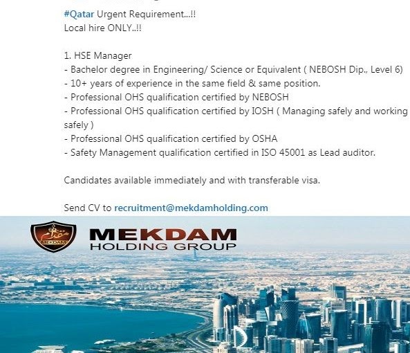 HSE Insider : ( 25 ) HSE/EHS/SAFETY JOB VACANCIES/OPPORTUNITIES ...