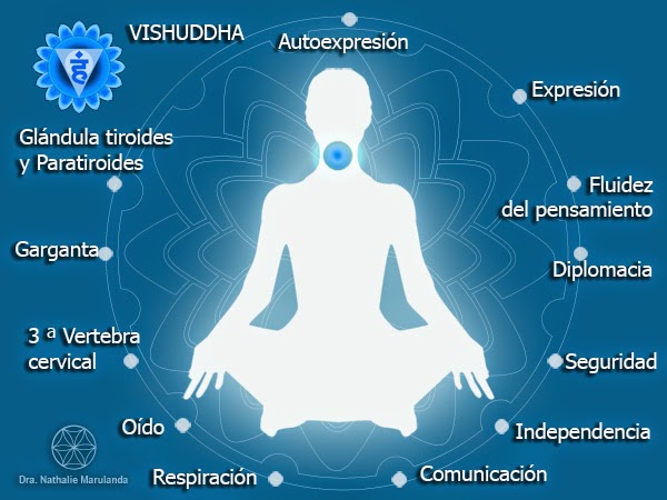 Quinto chakra: Vishuddha ~ La Flor de la Vida - Medicina Integrativa