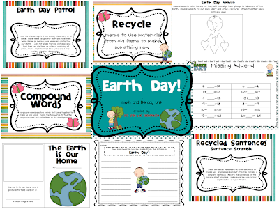 First Grade A to Z: Earth Day and a Freebie!